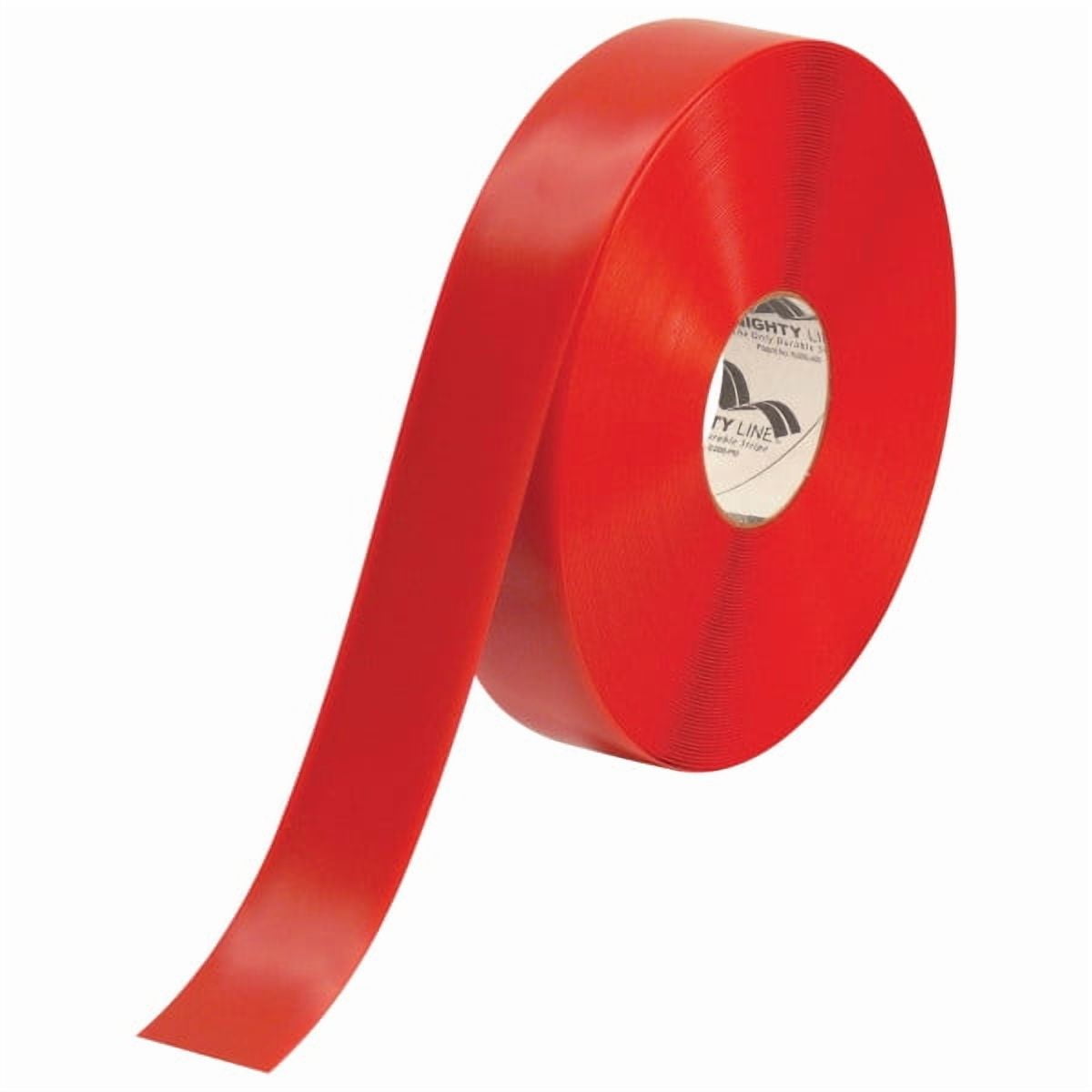 Mighty Line Safety Tape,Deluxe,2" x100 ft. T92100R - Walmart Business ...