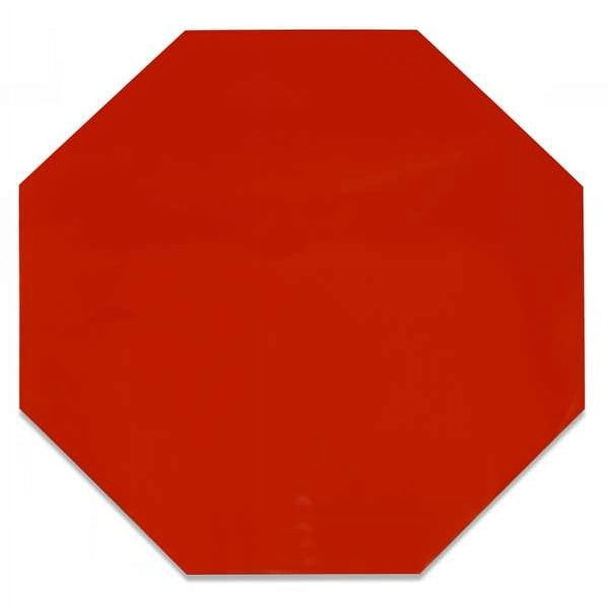 Mighty Line Floor Tape,Red,9.5inx9.5in,Octagon,PK20 OCT10R - Walmart.com
