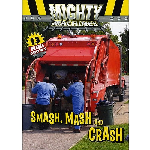 Pre-Owned Mighty Machines: Smash, Mash And Crash - Walmart.com
