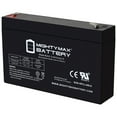 Mighty Max Battery ML9-6 - 6 Volt 9 AH, F2 Terminal, Rechargeable SLA ...