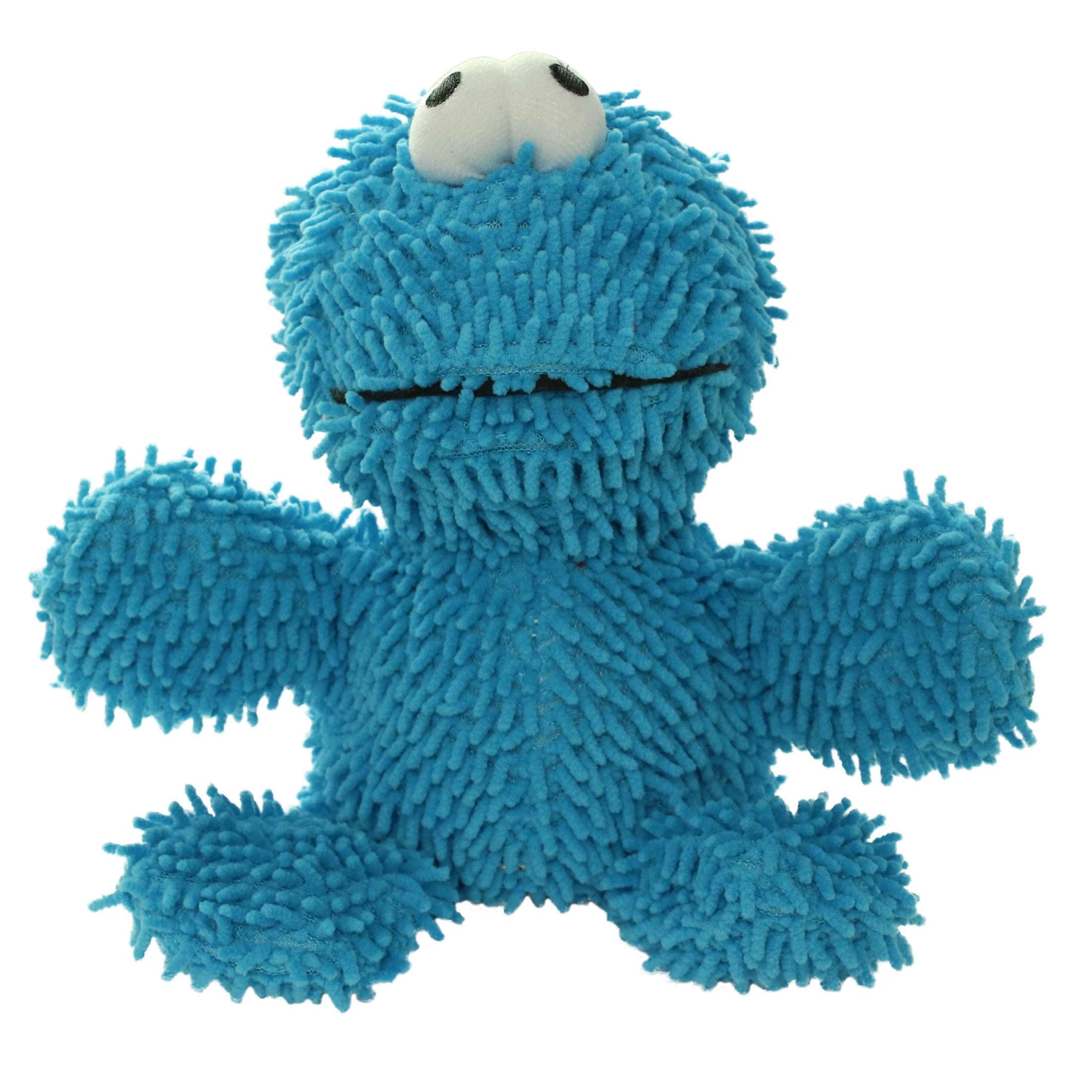 Mighty Microfiber Ball Med Monster Durable Plush Squeaky Dog Toy ...