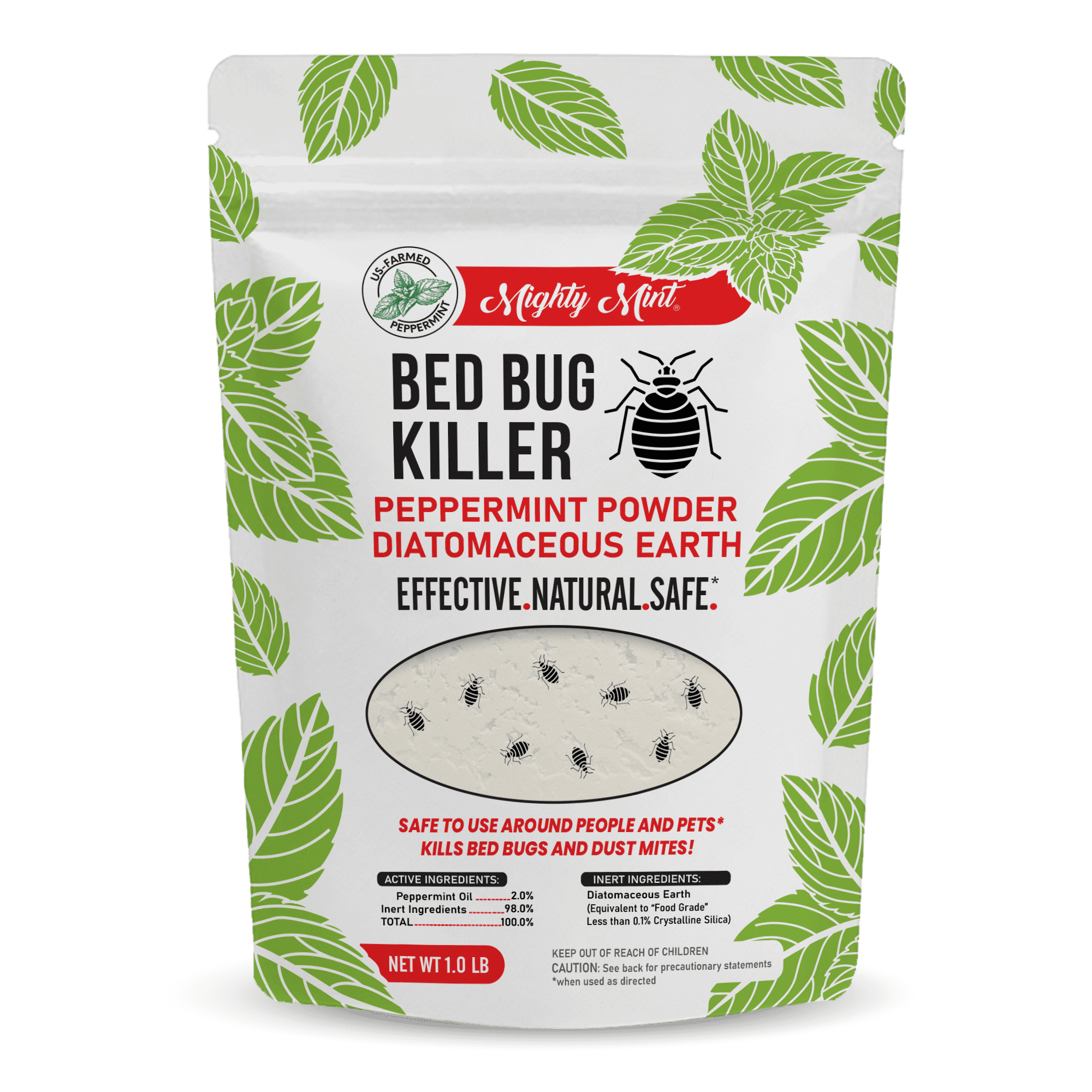 Harris Bed Bug Killer with Diatomaceous Earth 8oz. 2 Pack - Walmart.com