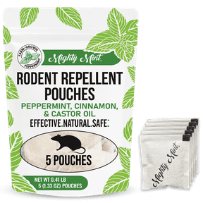 Mighty Mint Rodent Repellent, 130 fl oz, Pet Safe Peppermint Oil Spray ...