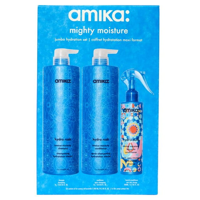 Mighty Moisture Jumbo Hydration Set Hydration by amika - Walmart.com