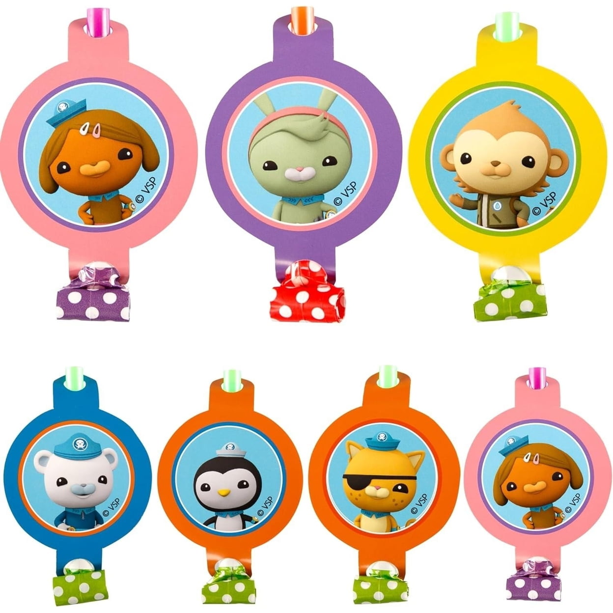 Mighty Mojo Octonauts 10ct Character Party Blower Kids TV Show Favors ...