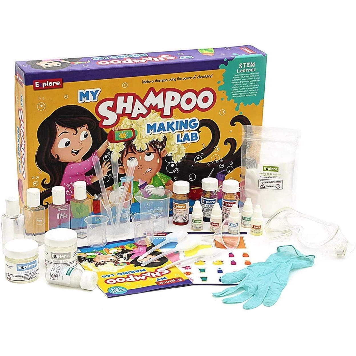 Mighty Mojo Shampoo Making Lab STEM Education Chemistry DIY Kit Explore ...