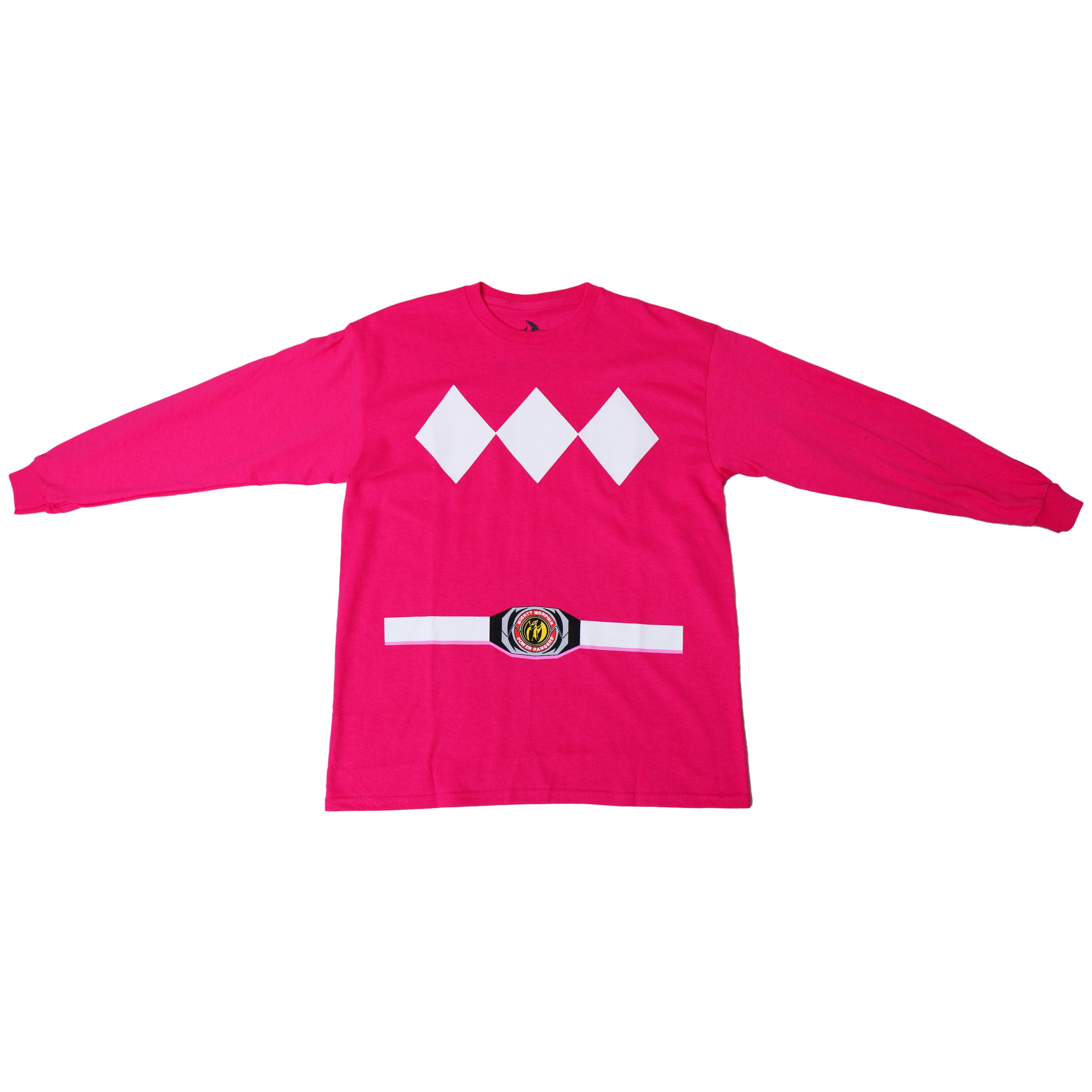 Mighty Morphin Power Rangers Boys Youth Halloween Costume Long Sleeve T ...