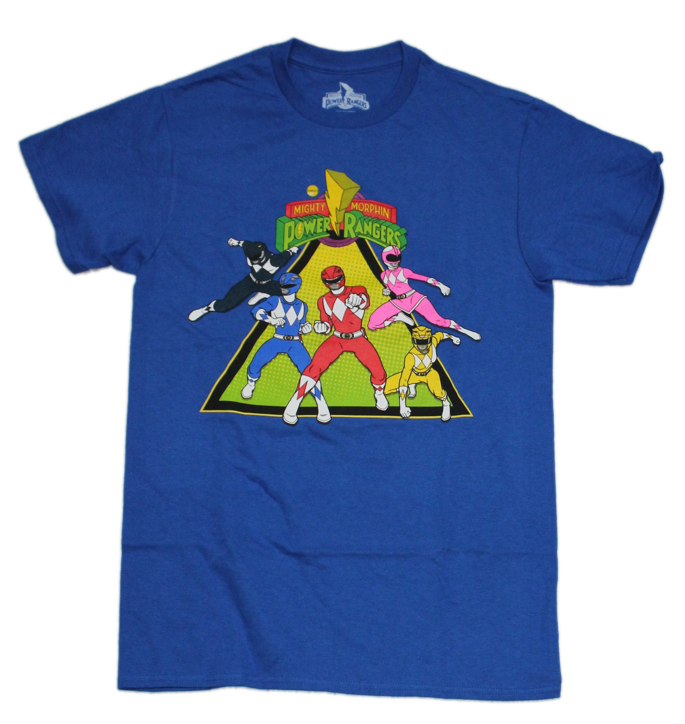 Mighty Morphin Power Rangers - Cast in Triangle Fighting Stance (Small ...