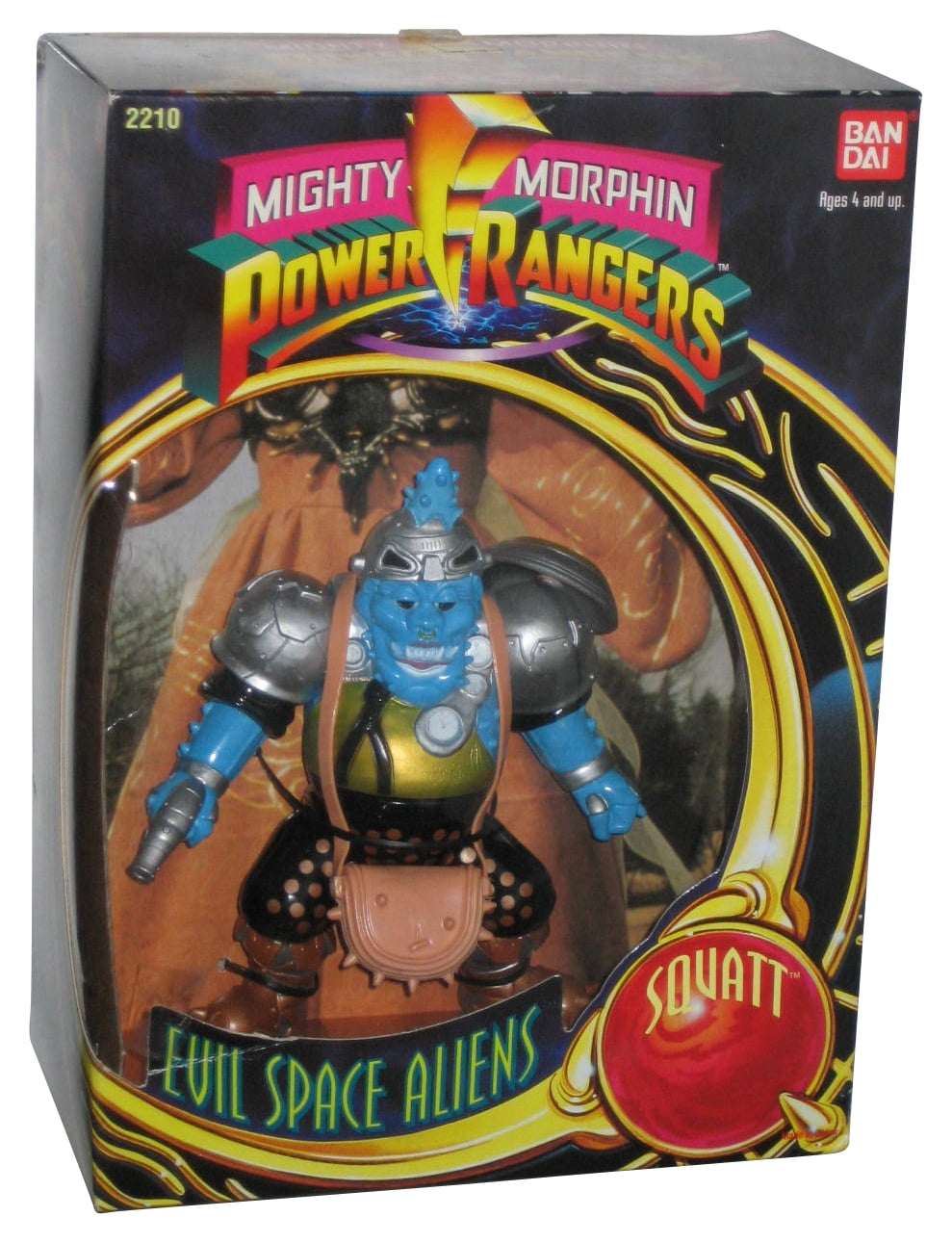 Mighty Morphin Power Rangers Evil Space Aliens Squatt (1993) Bandai ...