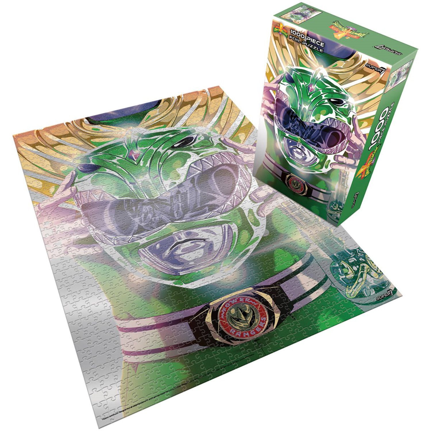 Mighty Morphin Power Rangers Green Ranger Puzzle - Walmart.com