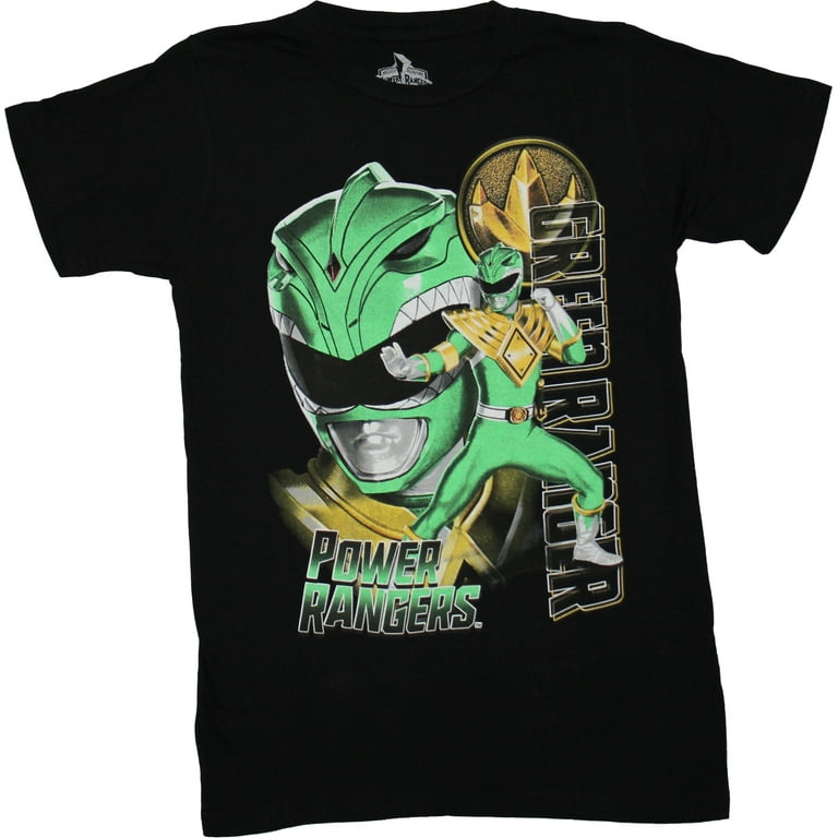 Green Power Ranger Shirt Streetwear Green Ranger Mighty Morphin Power