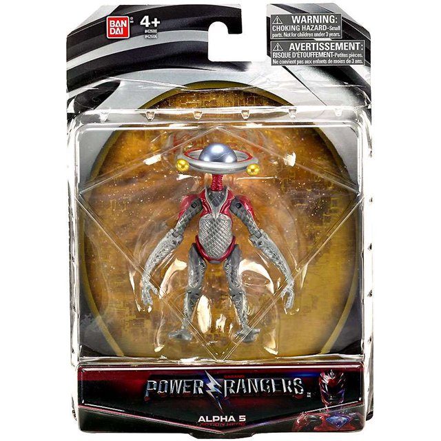 Mighty Morphin Power Rangers Movie 5" Alpha 5 Action Hero - Walmart.com