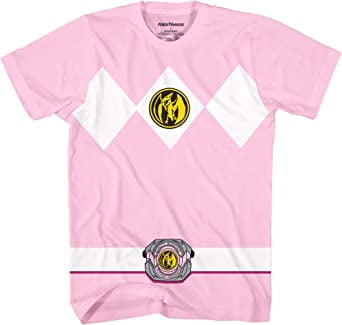 Mighty Morphin Power Rangers Red Blue Yellow Pink Green Black White ...