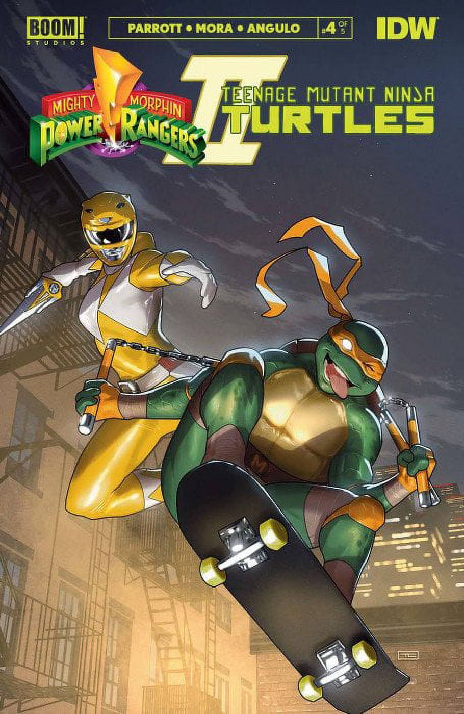 Mighty Morphin Power Rangers/ Teenage Mutant Ninja Turtles II #4E VF ...