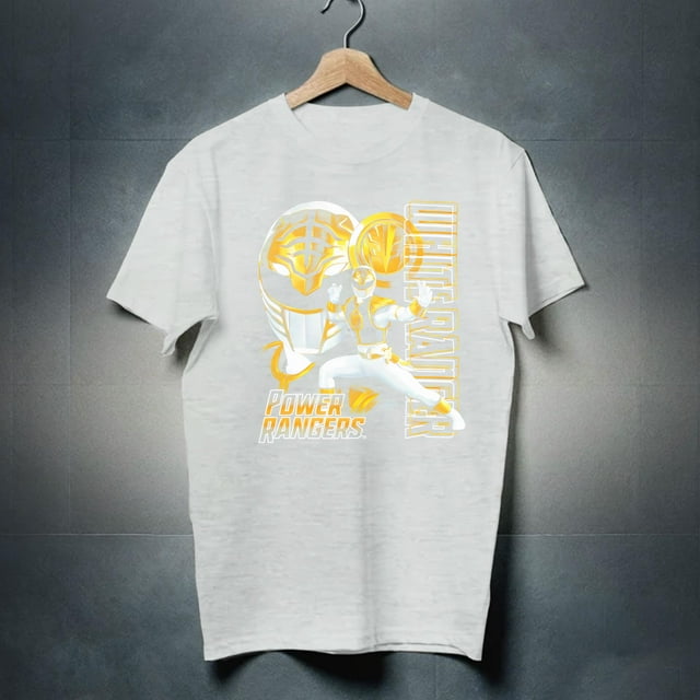 Mighty Morphin' Power Rangers White Ranger T-Shirt-TH42472 - Walmart.com