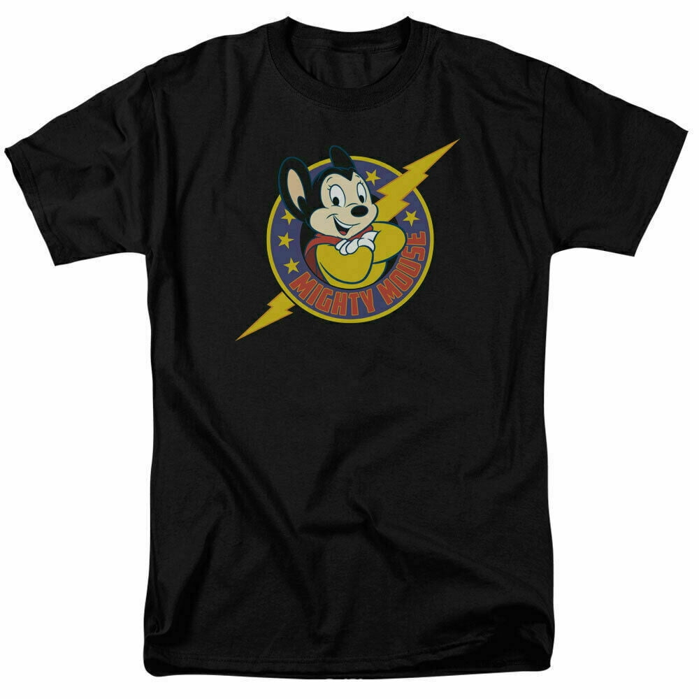 Mighty Mouse Mighty Hero T Shirt Mens Licensed Cartoon Merchandise ...