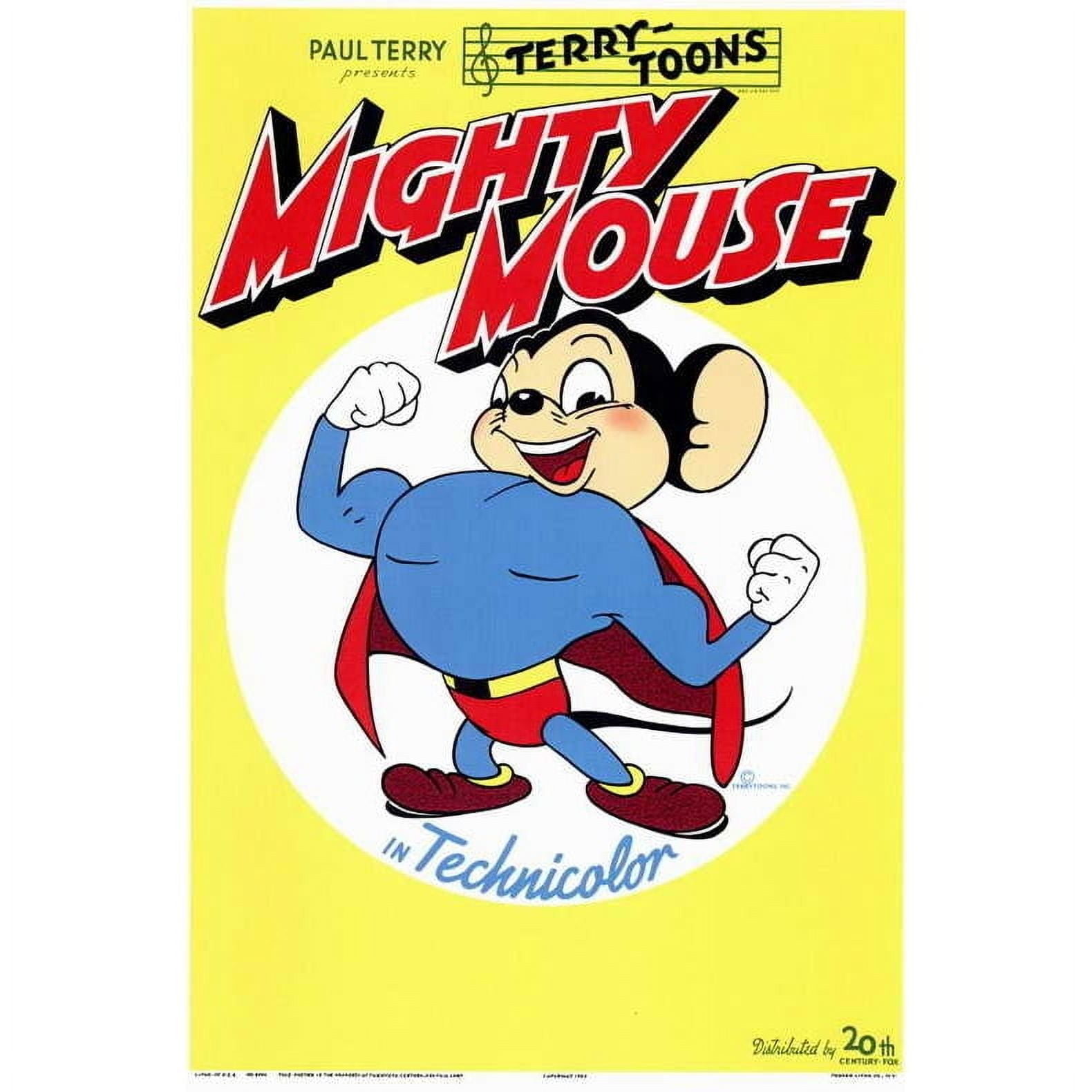 Mighty Mouse Movie Poster Print (11 x 17) - Item # MOVCC3875 - Walmart.com