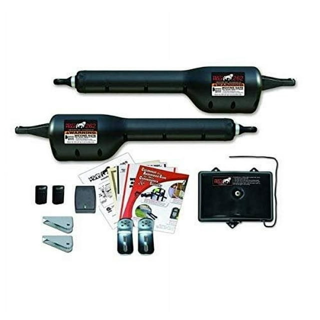 Mighty Mule MM262 Automatic Gate Opener for Light Duty Dual Swing Gates ...
