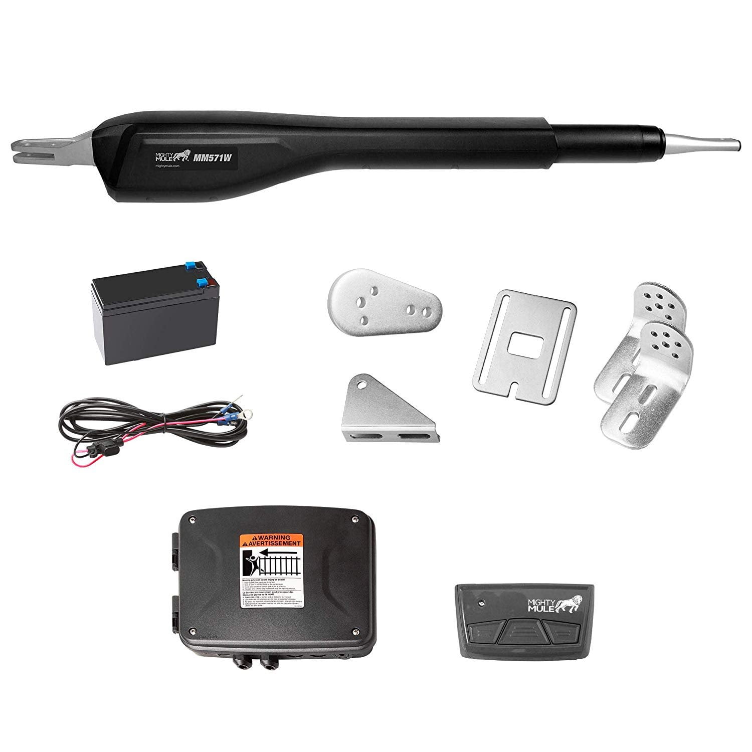 Mighty Mule MM571W Single Swing Smart Gate Opener Kit - Walmart.com