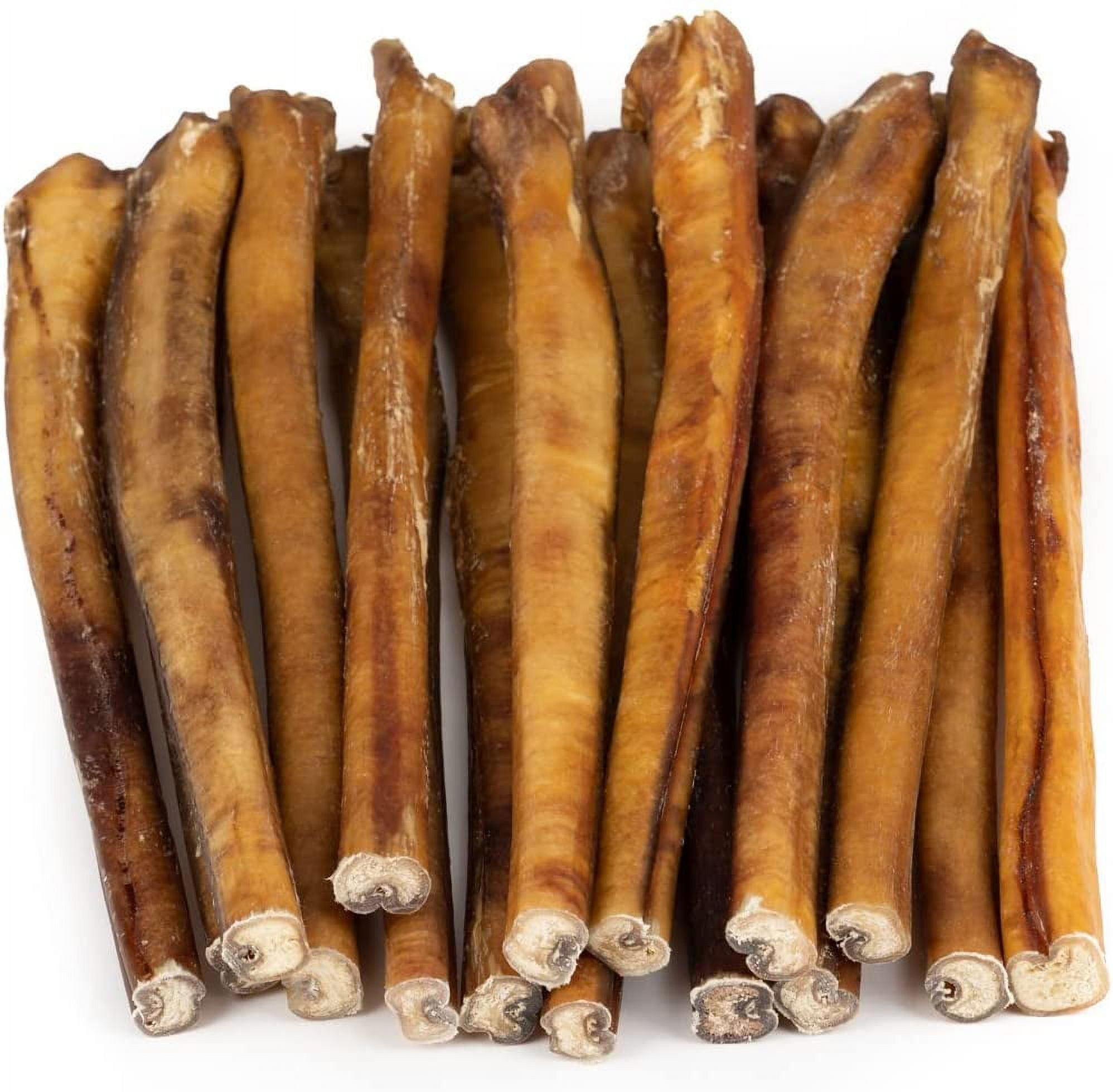 Mighty Paw Bulk Dog Bully Stick 12" THICK (3 lb | ~16 Sticks) - Walmart.com