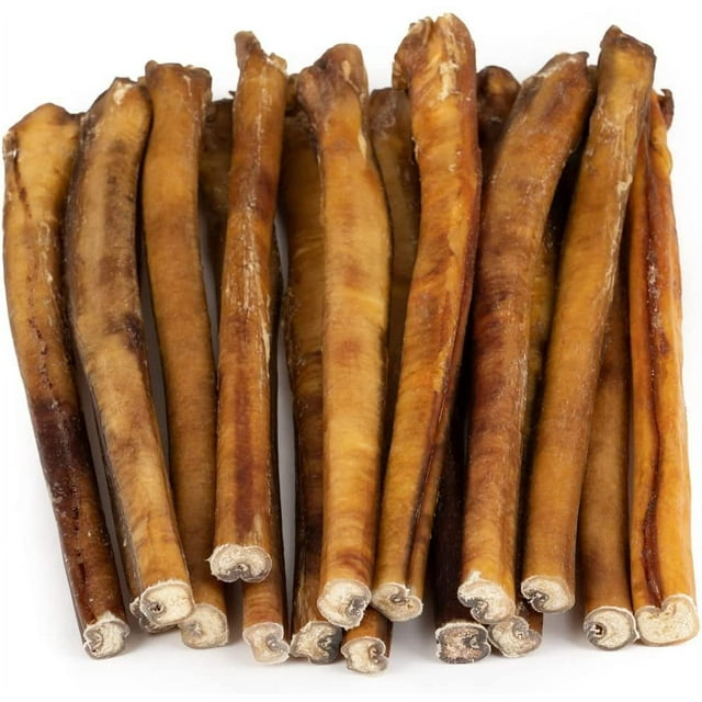 Mighty Paw Bulk Dog Bully Stick 12" THICK (3 lb | ~16 Sticks) - Walmart.com