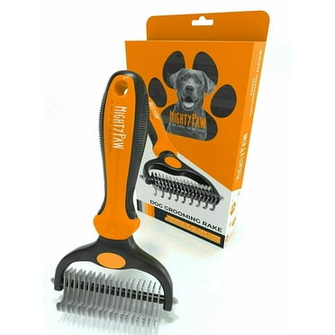 2 in 1 Professional Grooming Rake for Cats & Dogs-Dematting Comb for ...
