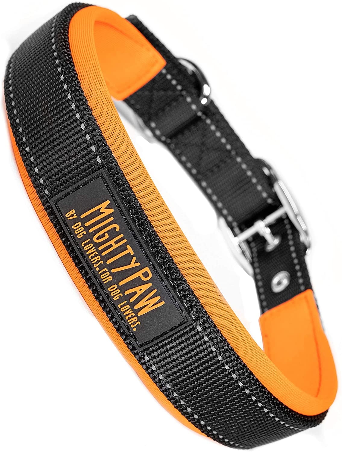 Mighty Paw Sport Collar 2.0 | Soft Neoprene Padded Dog Collar for ...