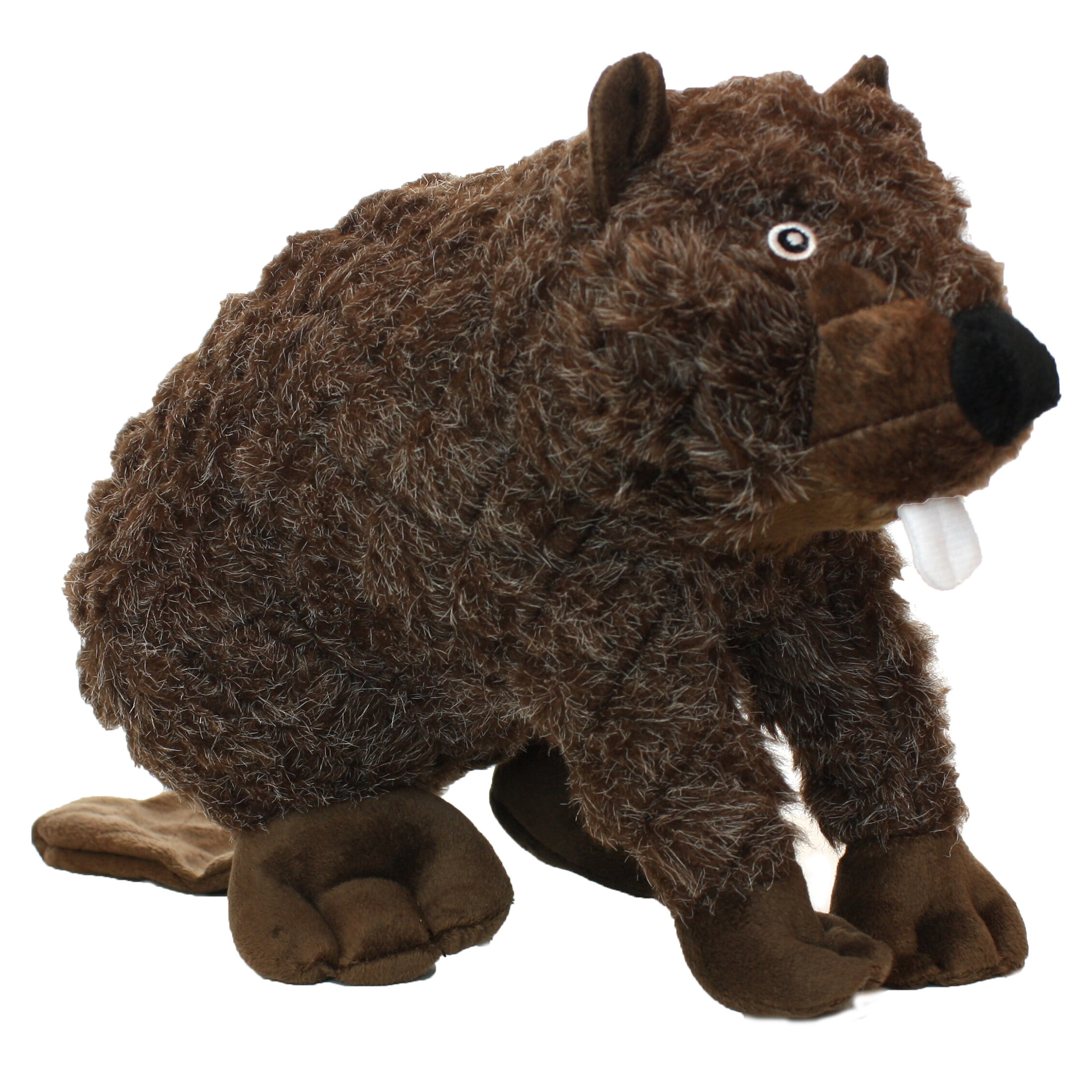Mighty Massive Nature Beaver Durable Plush Squeaky Dog Toy - Walmart.com