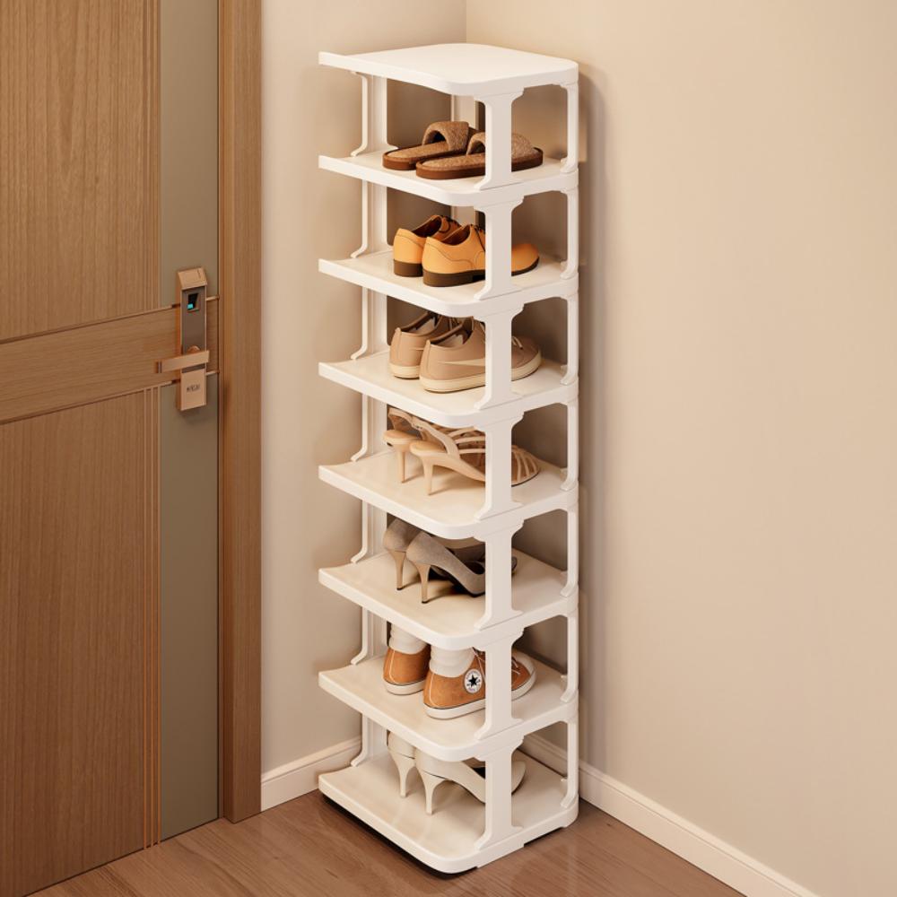 Ktaxon 4 Tier Home Storage Organizer Standing Shoe Rack Shelf Cabinet ...