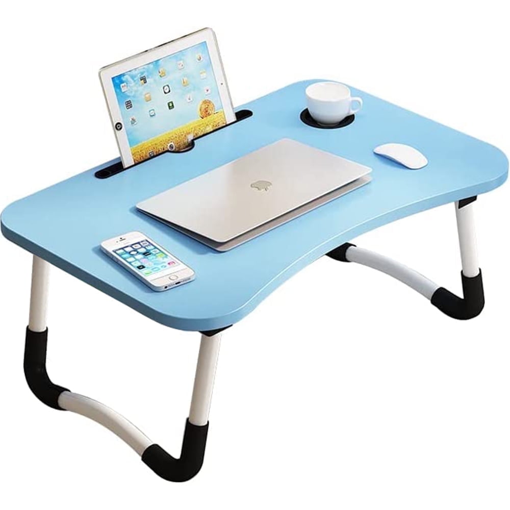 Mighty Rock Folding Computer Study Desk, Portable Laptop Stand Table ...