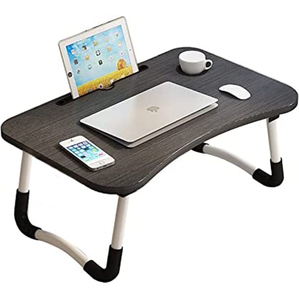 Mighty Rock Foldable Laptop Desk, Tray Table with Stand for Bed/Sofa ...
