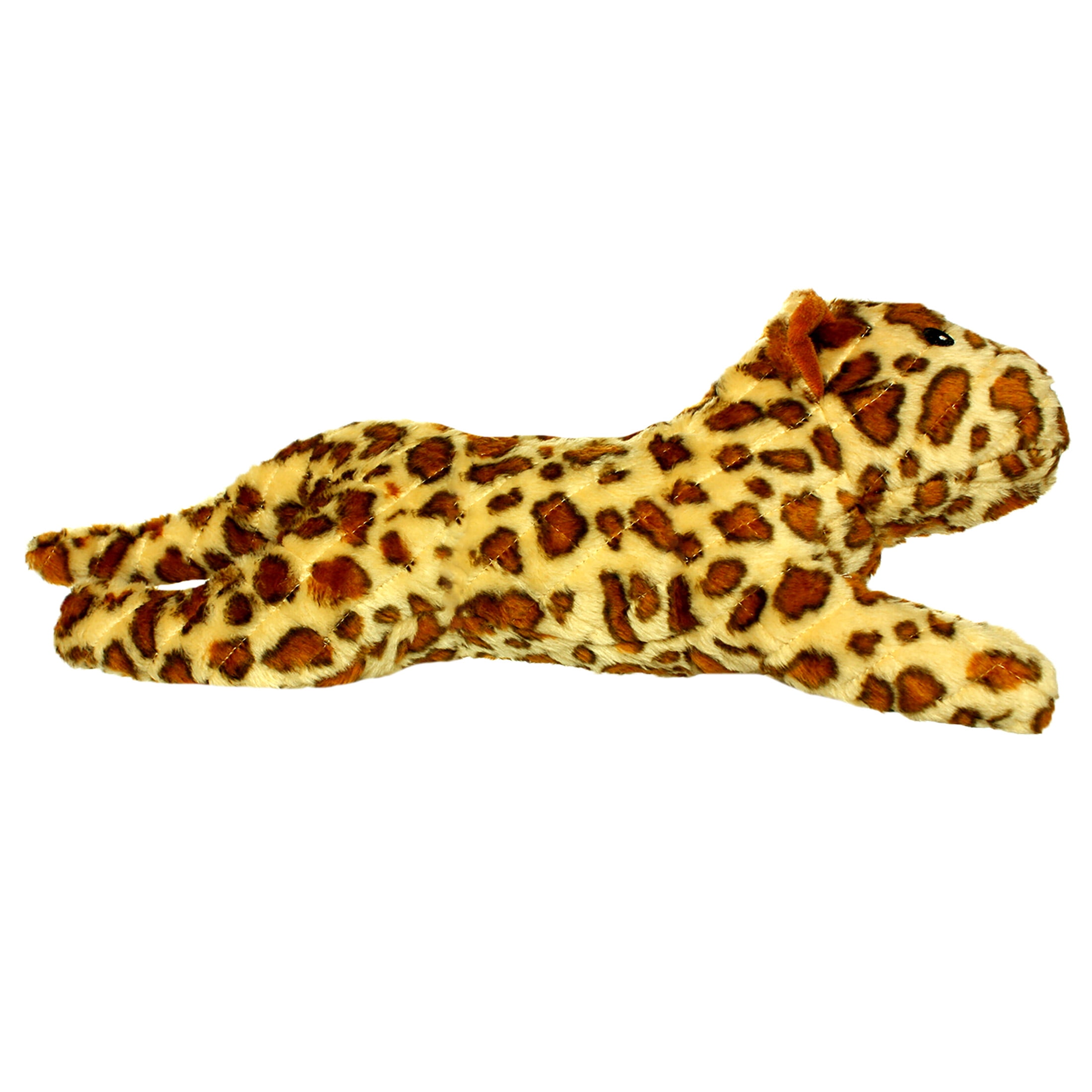 Mighty Massive Safari Leopard Durable Plush Squeaky Dog Toy - Walmart.com