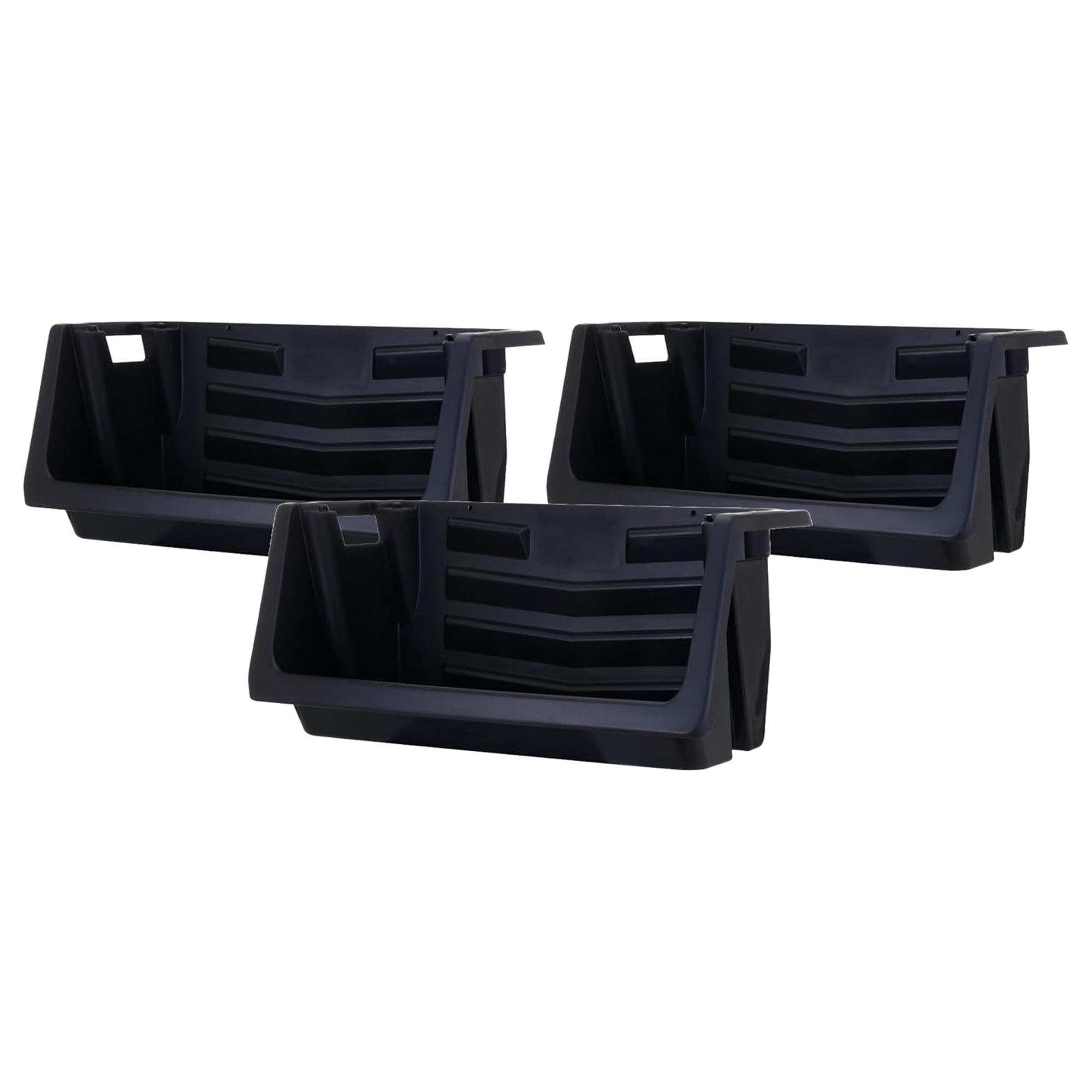 Mighty Tuff, Nesting Stackable Bins, 31.3x16.25x14.5 inch, Heavy Duty ...