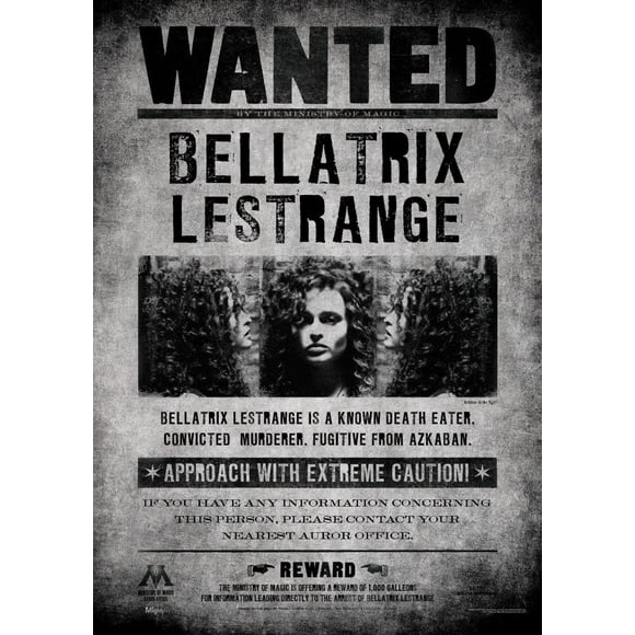 Bellatrix Lestrange Want Poster
