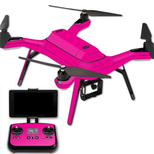 MightySkins 3DRSOLO-Solid Hot Pink Skin for 3DR Solo Drone Quadcopter ...