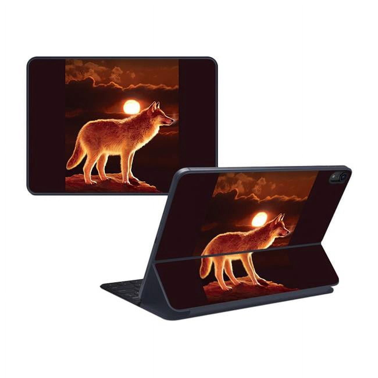 MightySkins APIPSK1218-Sunset Wolf Skin for Apple iPad Pro Smart ...