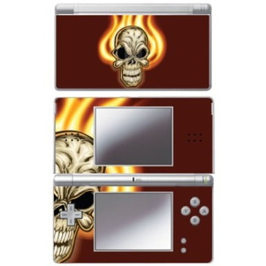 MightySkins Burning Skull, Nintendo DS Lite - Walmart.com