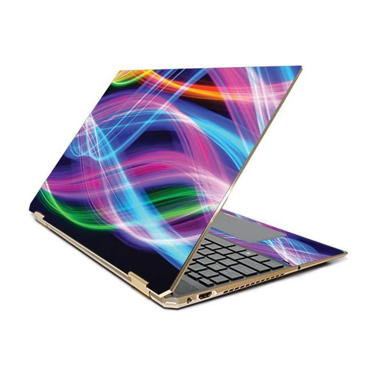 MightySkins CF-HPS3601519-Light Waves Carbon Fiber Skin Decal Wrap for ...