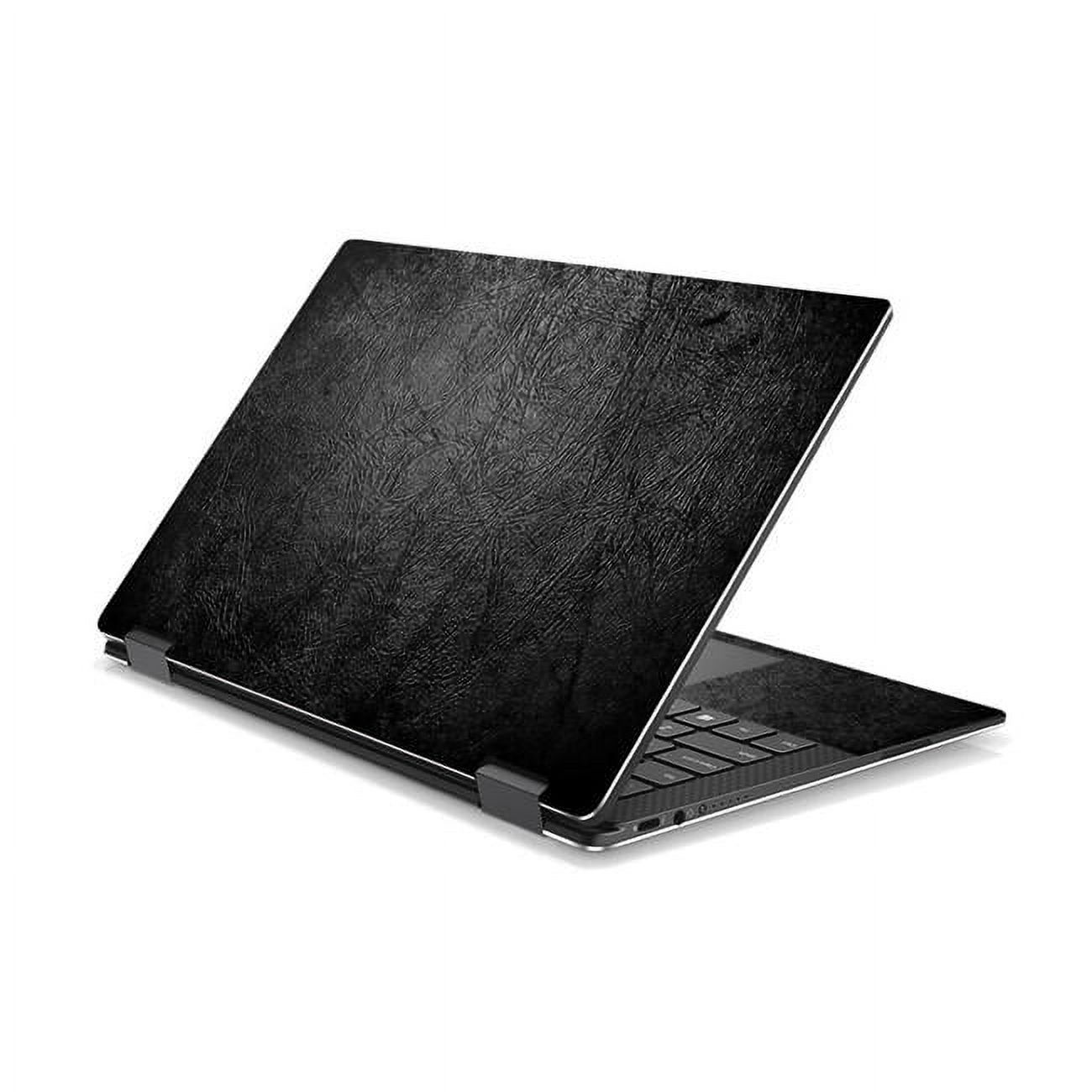 MightySkins DEXPS1317-Black Leather Skin Decal Wrap for Dell XPS 13 ...