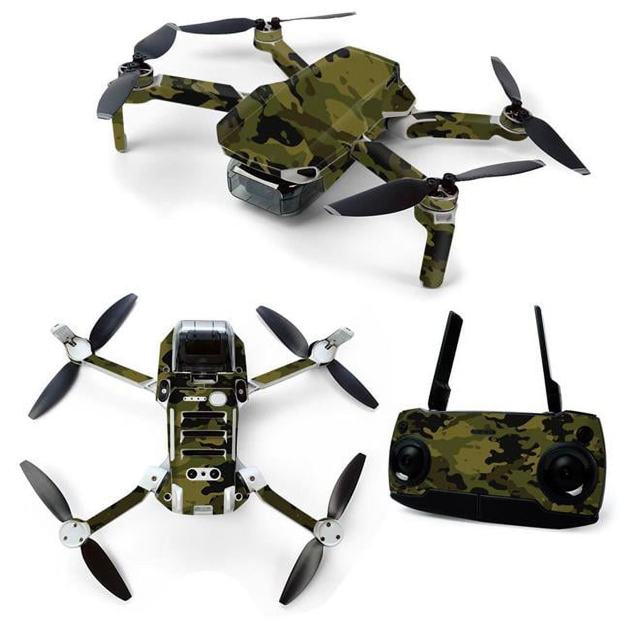 MightySkins DJMAVMIN-Green Camouflage Skin for DJI Mavic Mini Portable ...