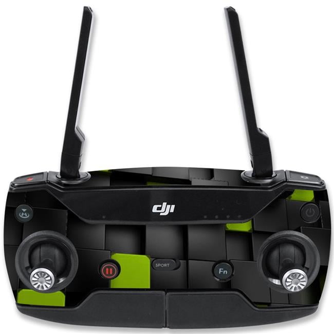 MightySkins DJSPCO-Cubes Skin for DJI Spark Mini Drone Controller ...