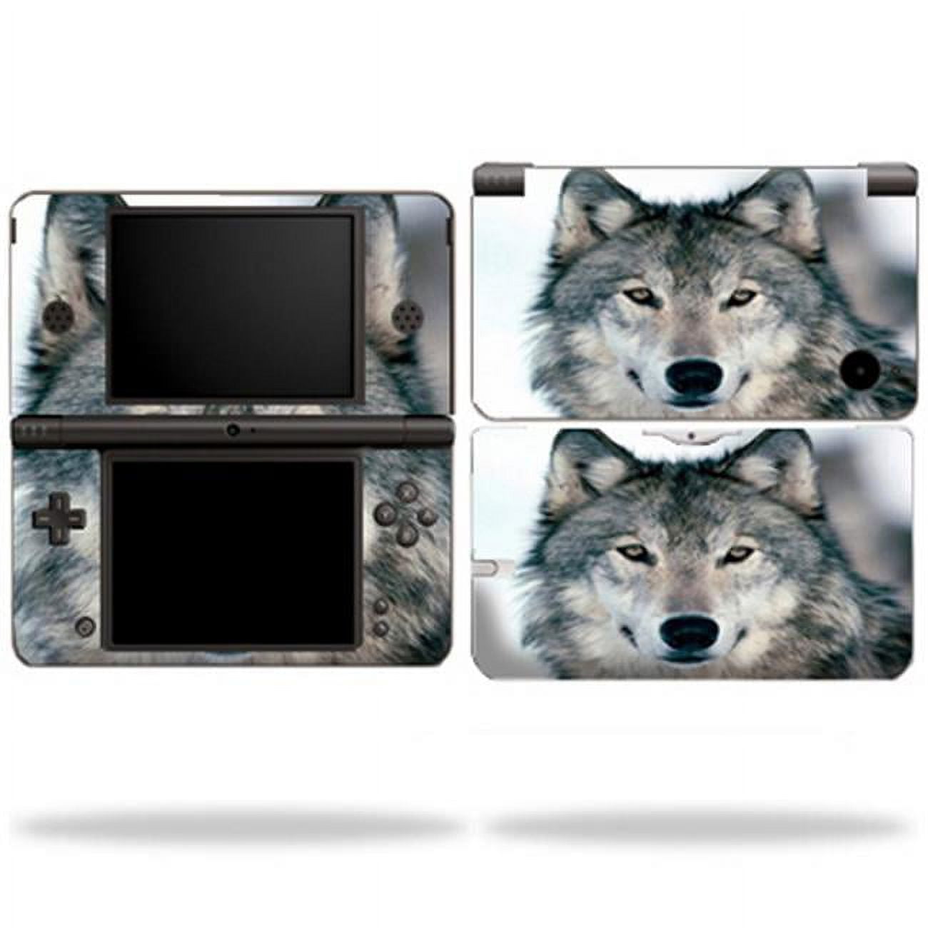 MightySkins DSIXL-Wolf Skin Compatible with Nintendo DSi XL Wrap ...