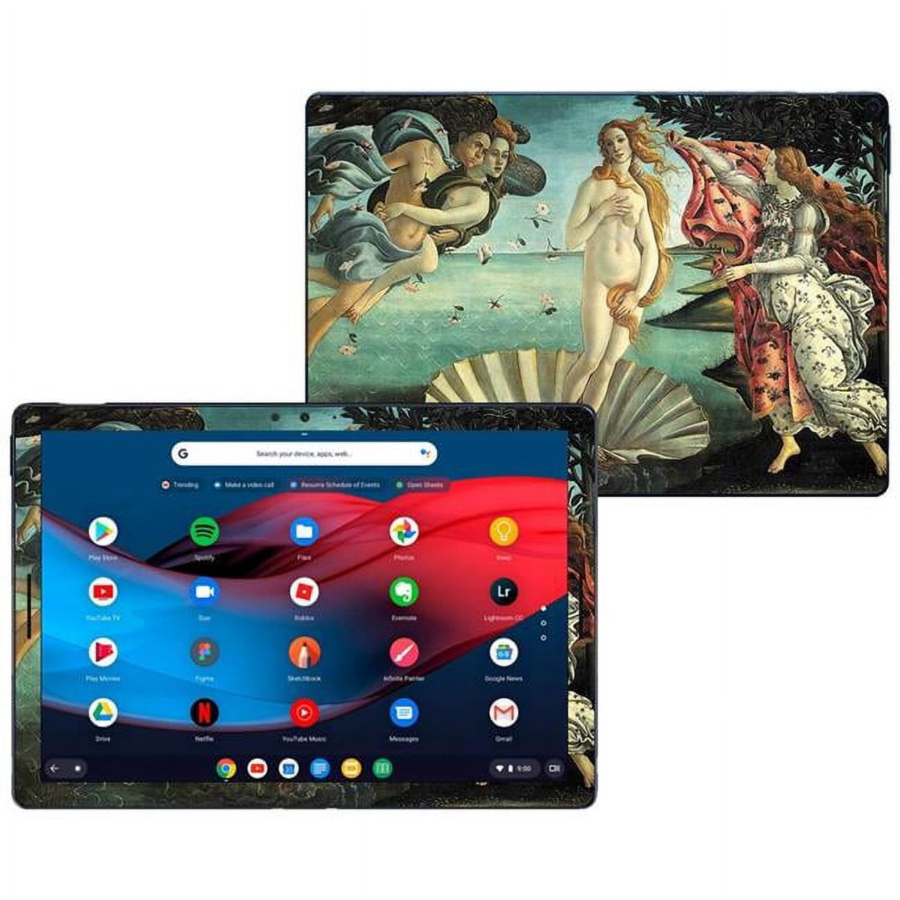MightySkins GOPIXSL-Birth Of Venus Skin for Google Pixel Slate 12.3 in ...