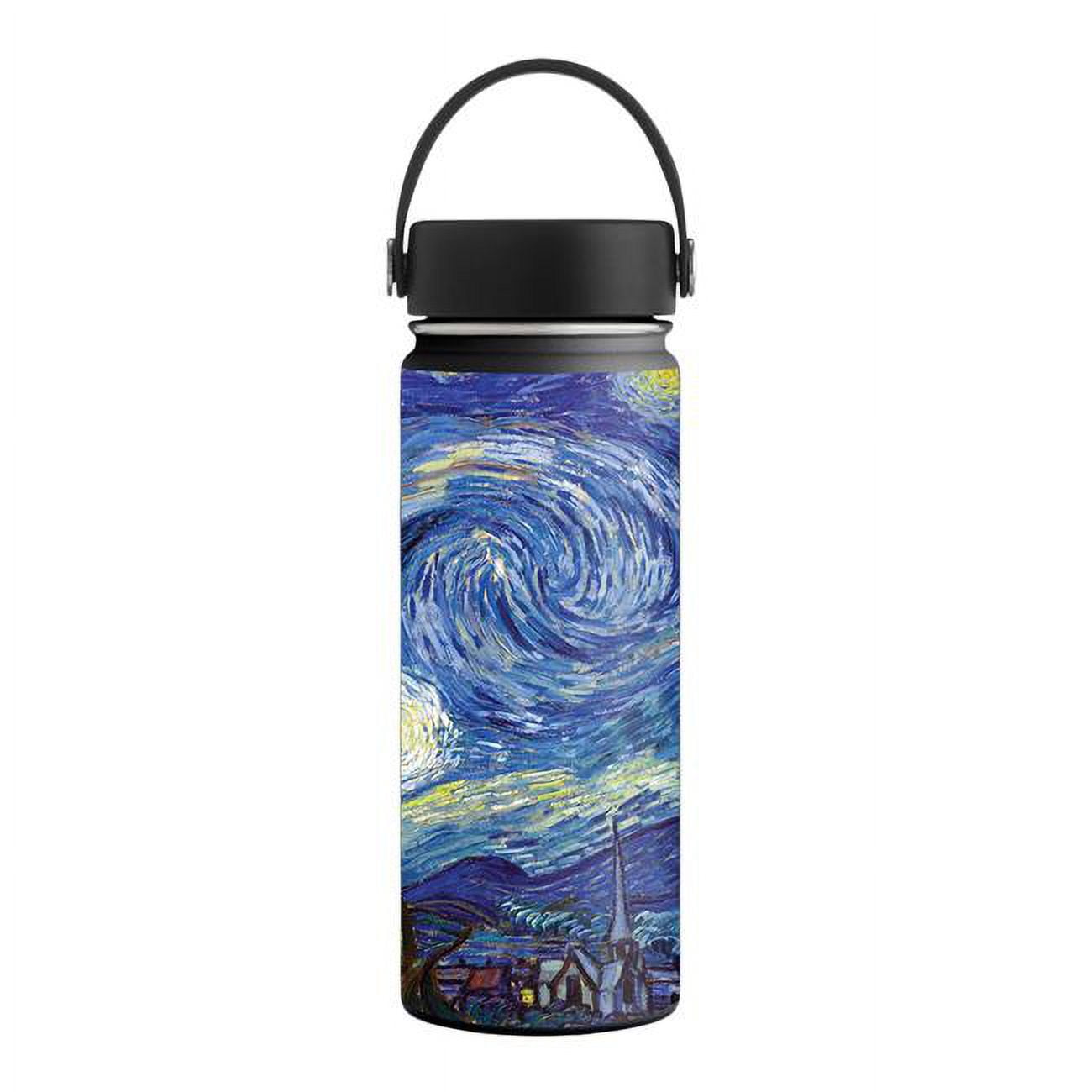 MightySkins HFWI18-Starry Night Skin for Hydro Flask 18 oz Wide Mouth ...