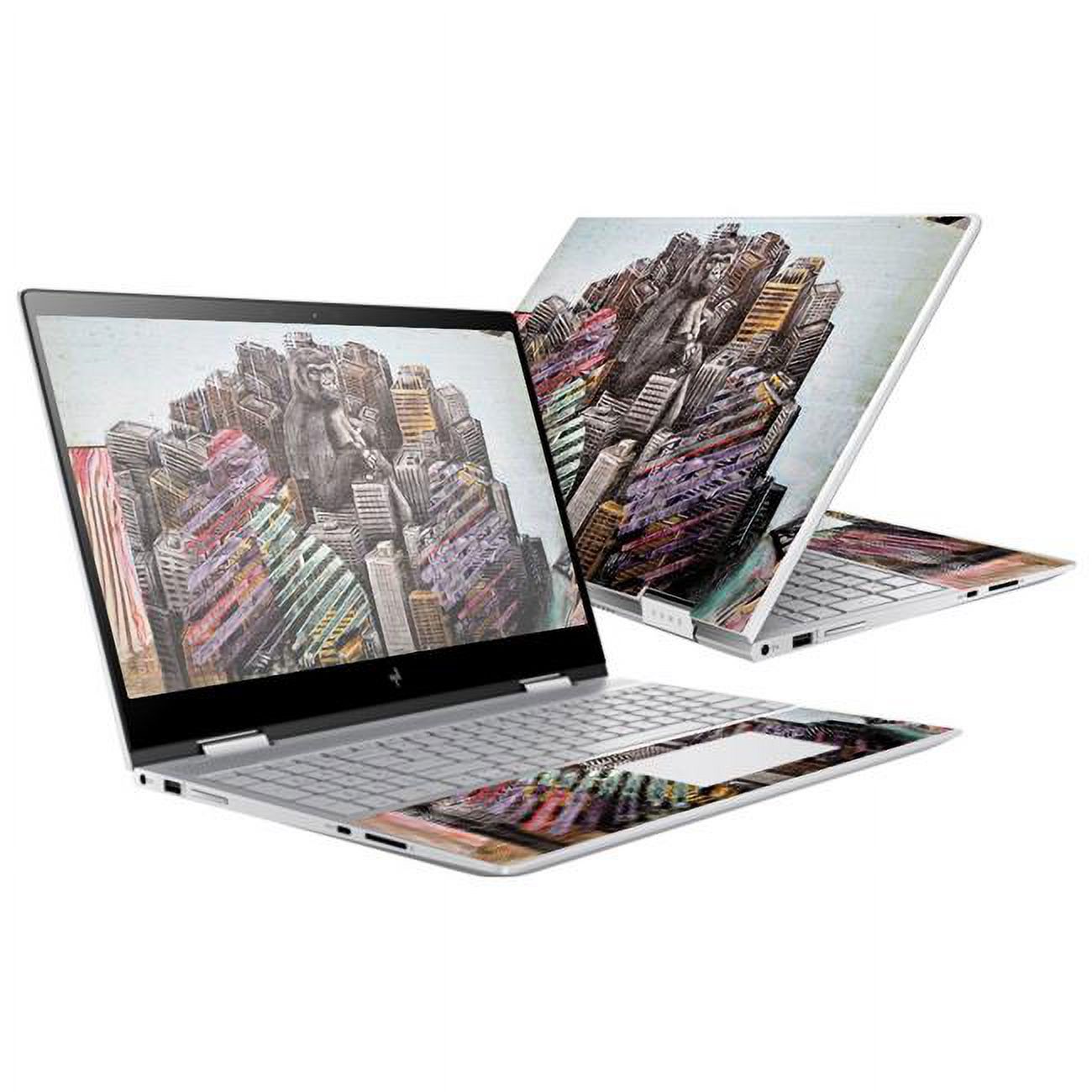 MightySkins HPENVY1517-Big City Monkey Skin for HP Envy x360 15 in ...
