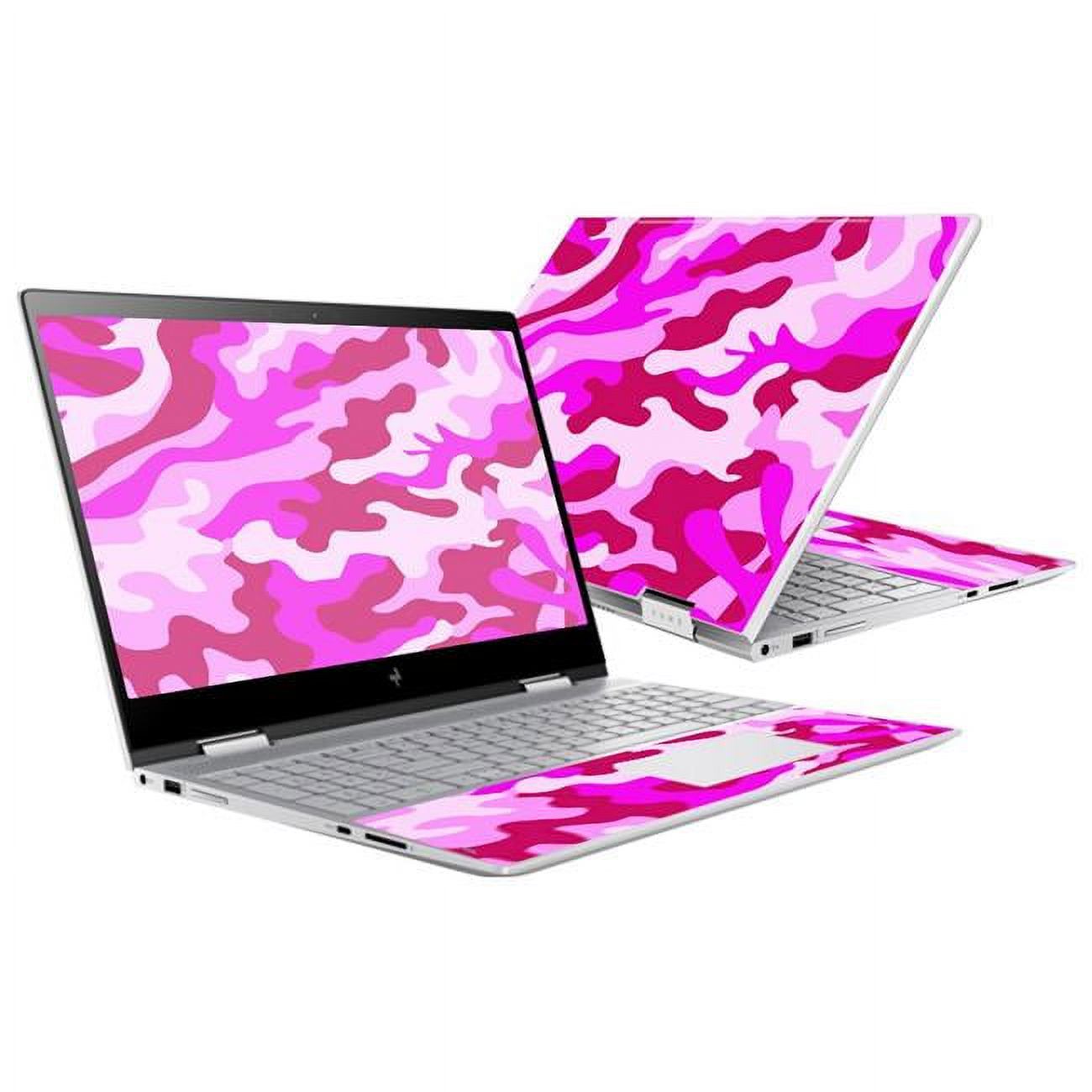 MightySkins HPENVY1517-Pink Camo Skin for HP Envy x360 15 in. 2017 ...