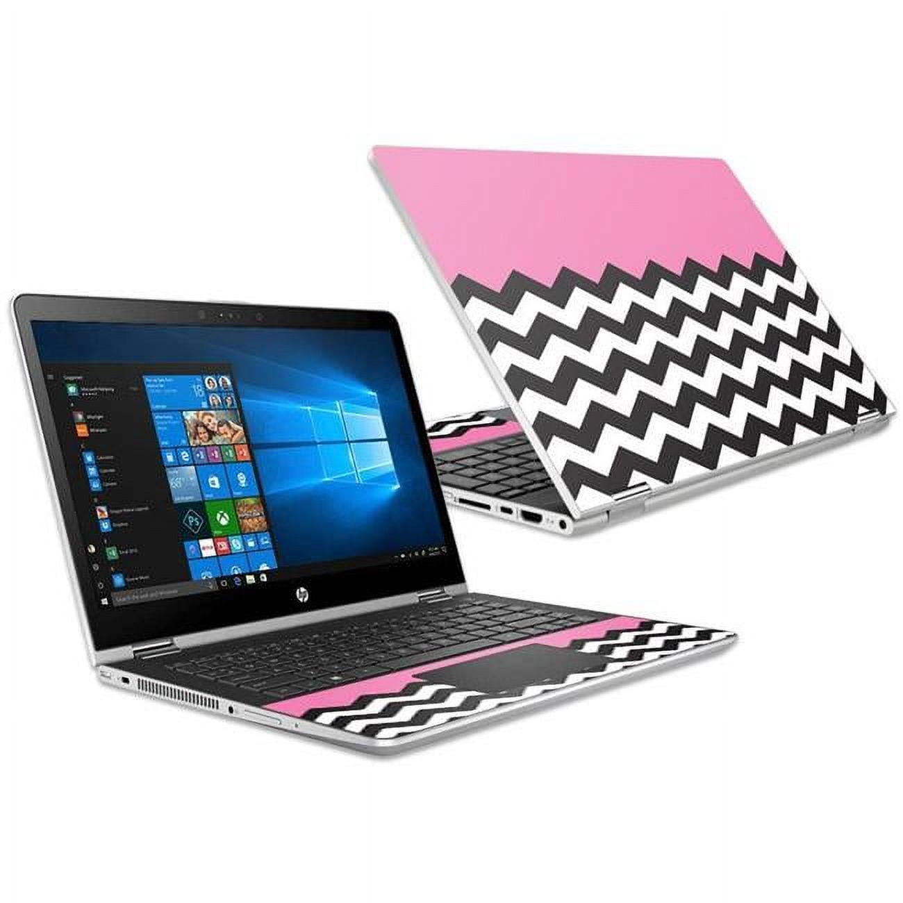 MightySkins HPPX360154-Pink Chevron Skin Decal Wrap for HP Pavilion ...