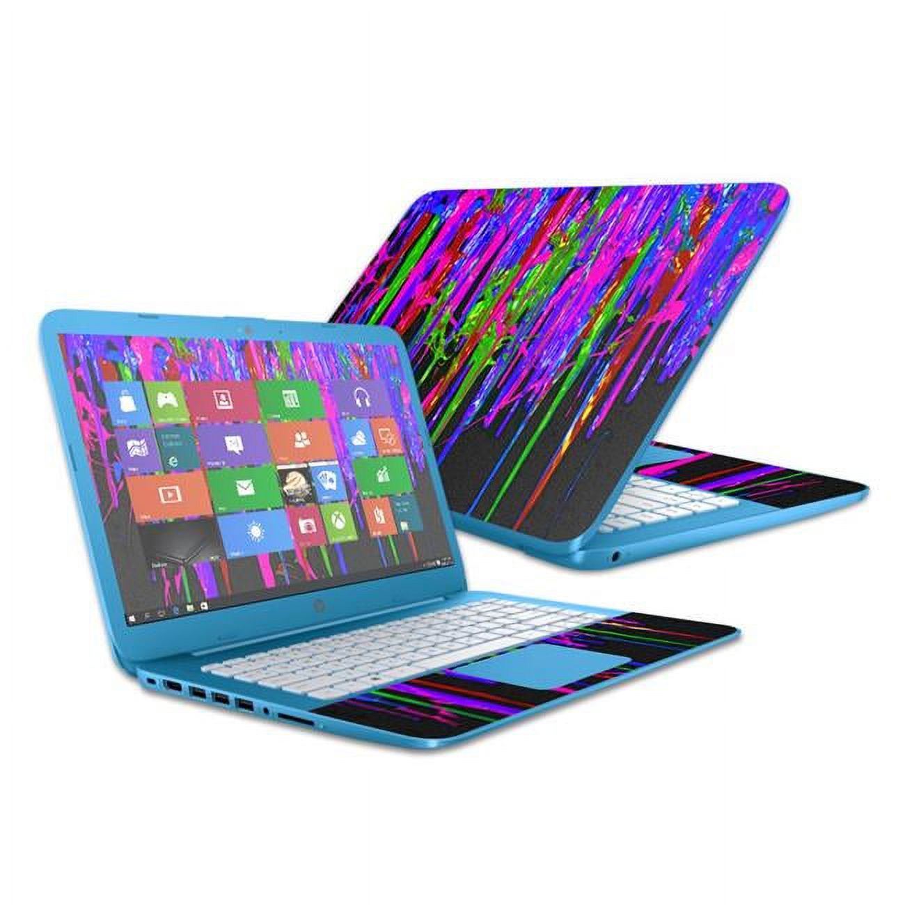 MightySkins HPSTRM142-Drips 14 in. Skin Decal Wrap for HP Stream 2016 ...