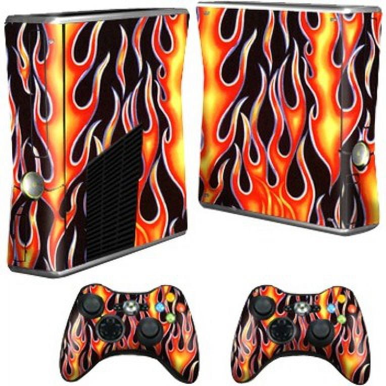 MightySkins Hot Flames, Microsoft Xbox 360 S Slim System - Walmart.com