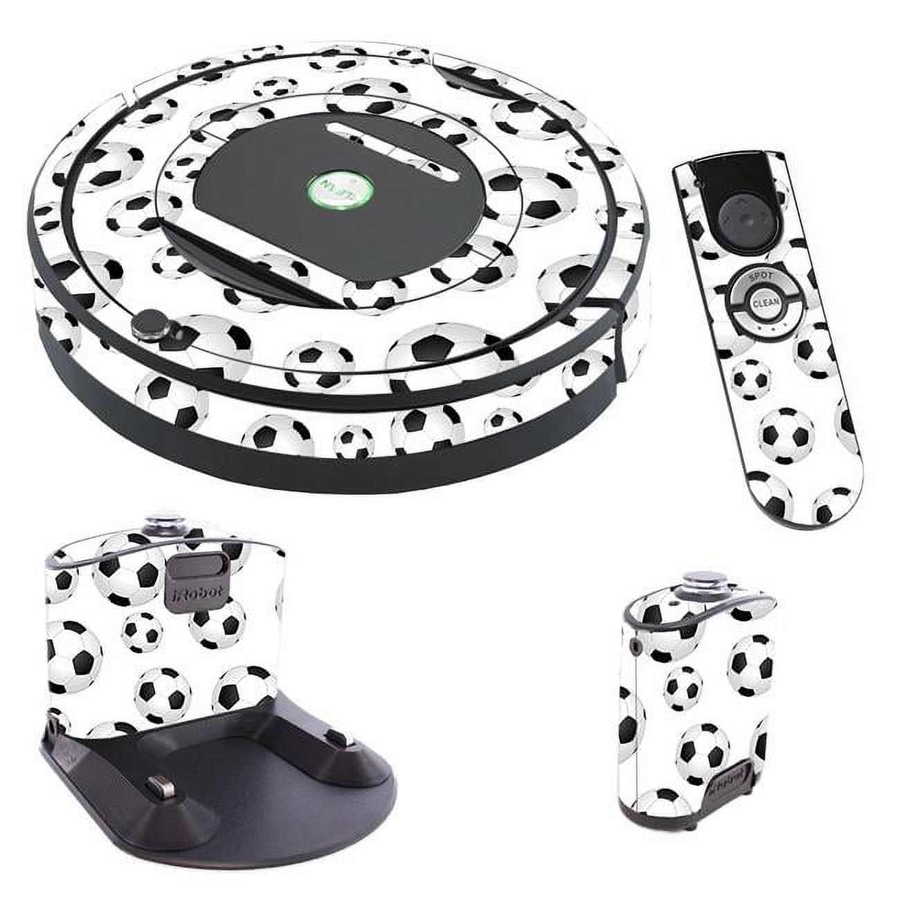 MightySkins IRRO770-Soccer Ball Skin for iRobot Roomba 770 Robot Vacuum ...